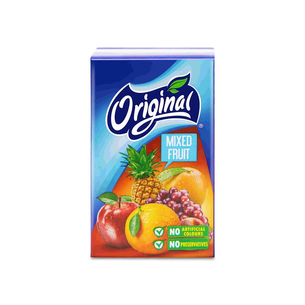 Original Mixed Fruit Drink 250 ML in Carton Pack – Taza Trading Inc